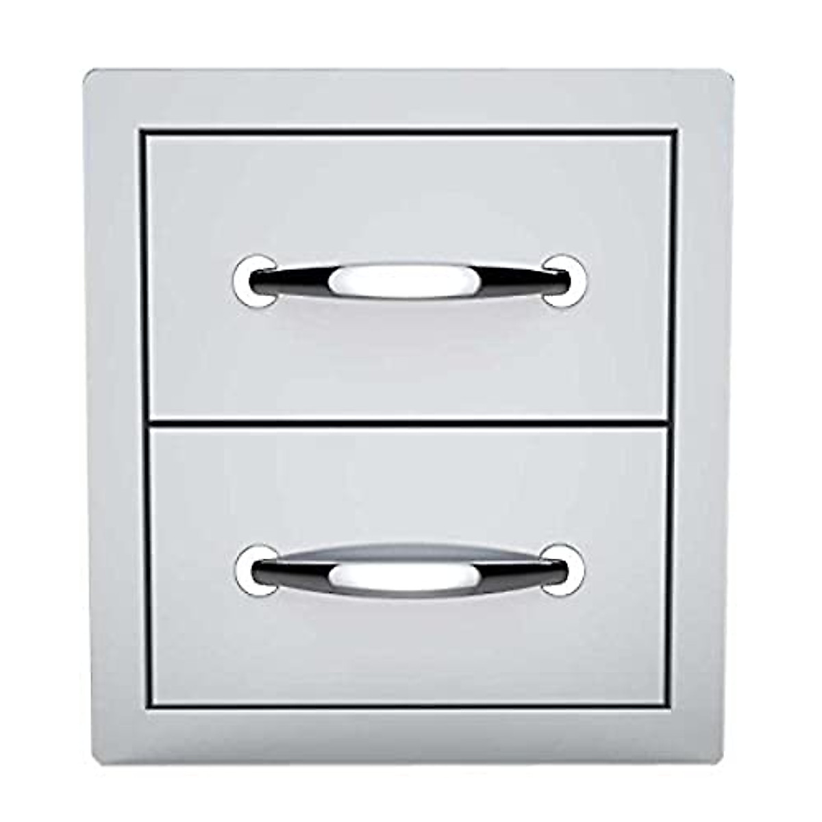 SUNSTONE B-DD12 14-Inch Flush Double Access Drawer