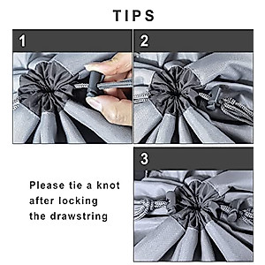 VividPaw Laundry Bag Extra Large Heavy Duty, Laundry Backpack for College students, Travel Laundry Bags with Adjustable Strap, Pockets and Handle, Dirty Clothes Hamper, College Dorm Room Essentials (Grey)