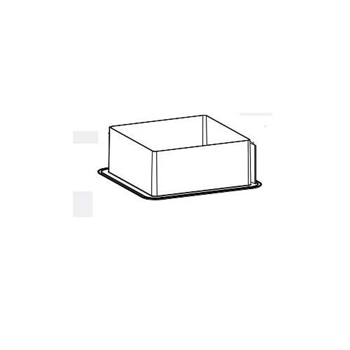 Maxxair Vent Corp 10-20211 Garnish White 5.75" F/MAXXFAN