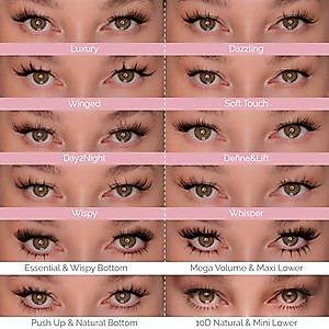 RB RENATA BEAUTY False Bottom Lashes – 120pcs Lower Lashes – Premium Individual Eyelashes Short 5mm/6mm – Synthetic Fiber – Faux Individual Extensions with Invisible Flat Band – Matte Black