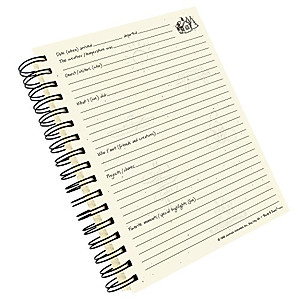 Journals Unlimited "Write it Down!" Series Guided Journal, Up North, A Cabin Journal, with a Green Hard Cover, Made of Recycled Materials, 7.5"x 9"