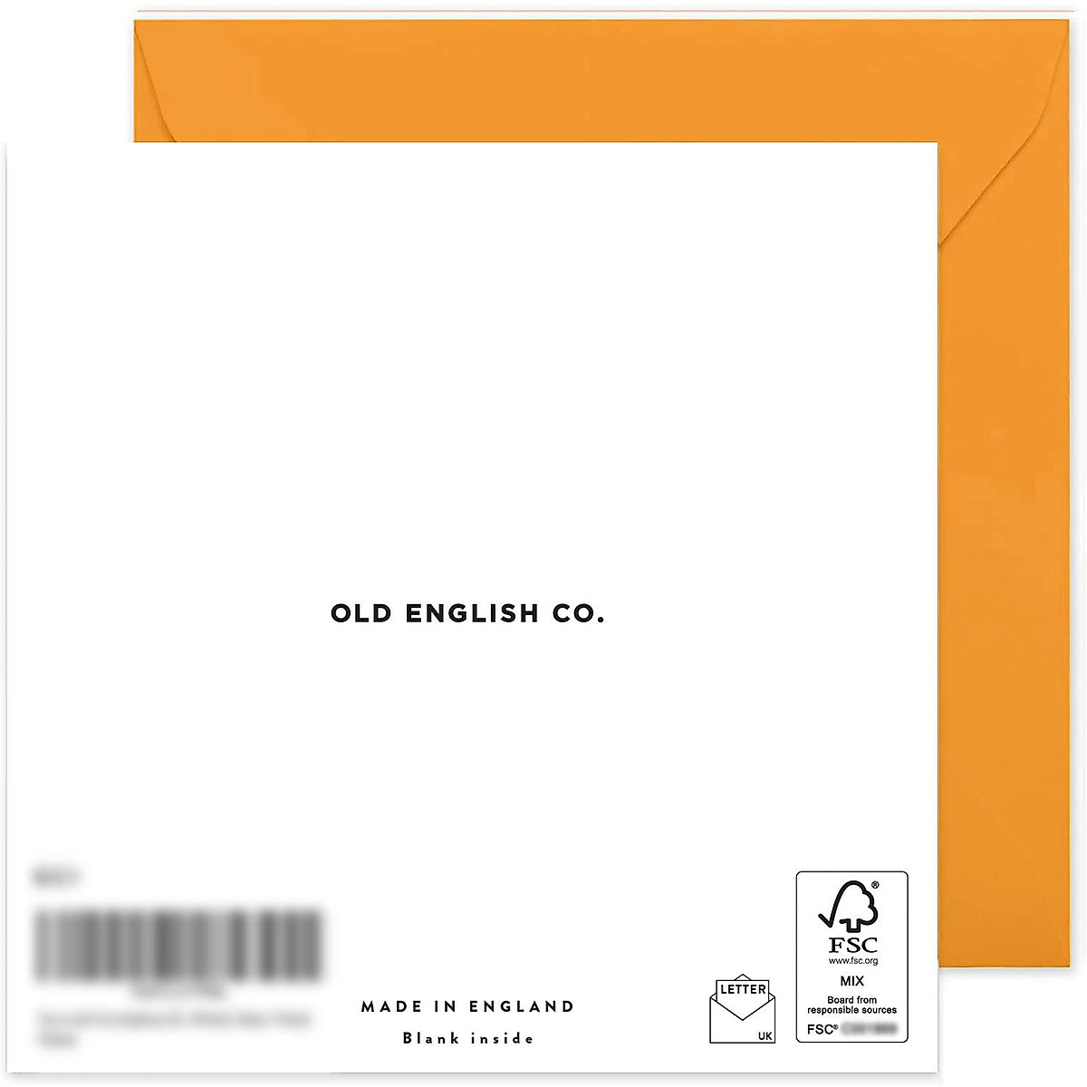 Old English Co. Cute Panda Birthday Card - Funny Animal Pun Greeting Card for Him and Her | For Son, Daughter, Mum, Dad | Blank Inside & Envelope Included