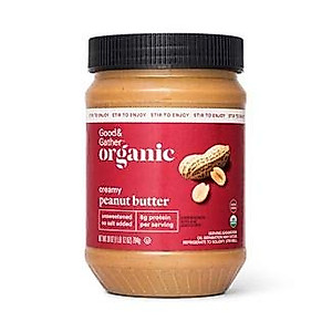 Good & Gather Organic Creamy Peanut Butter, 28 OZ (one pack)