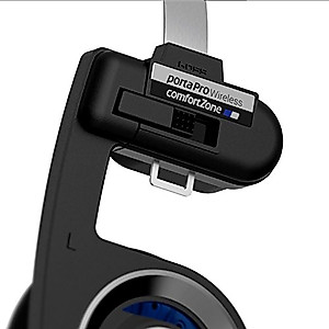 Koss Porta Pro Wireless Bluetooth On-Ear Headphones, in-Line Microphone, Volume Control and Touch Remote, Adjustable Headband with Multi-Pivoting Ear Plates, Black