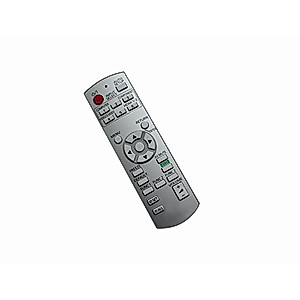 HCDZ Remote Control for Panasonic PT-AE8000U PT-AX200U PT-RZ370U PT-RZ470UK PT-AE8000EA PT-AE8000EH PT-AE8000EZ DLP 3LCD Full HD 3D Home Theater Projector