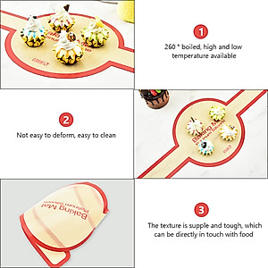 Silicone Baking Mat for Oven Bread Baking:Long Handles Sling Baking Mat Gentler Safer & Easier to Transfer for Dough, Bread Baking Supplies