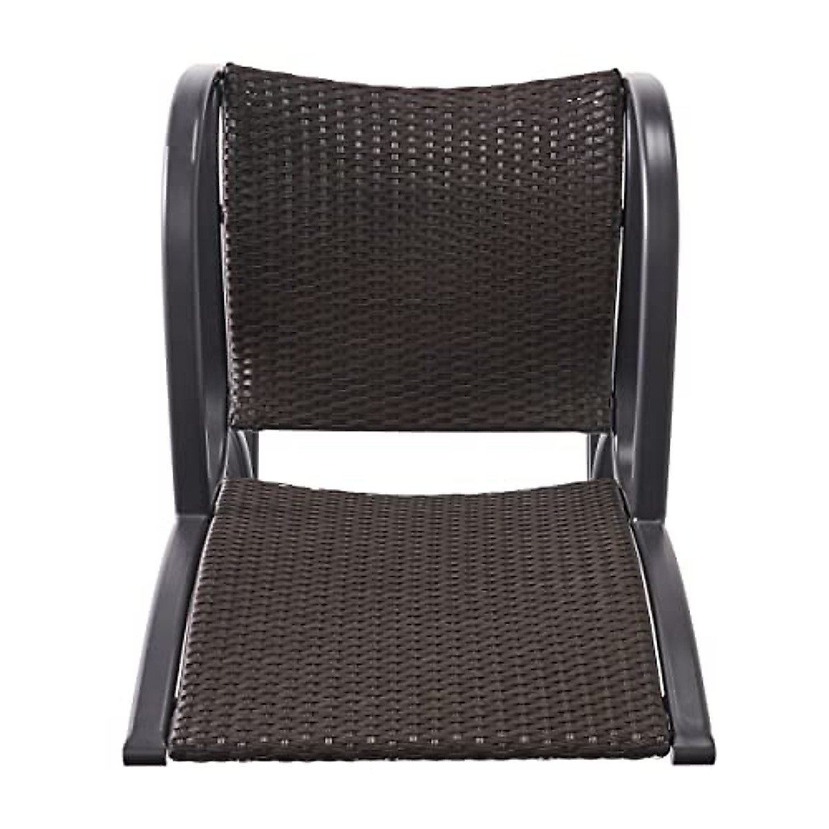 Christopher Knight Home Gracie'S KD Rocking Chair, Dark Brown Ridged