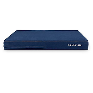 The Dog’s Bed Orthopedic Memory Foam Dog Bed, XXL Blue Denim54x36, Pain Relief for Arthritis, Hip & Elbow Dysplasia, Post Surgery, Lameness, Supportive, Calming, Waterproof Washable Cover