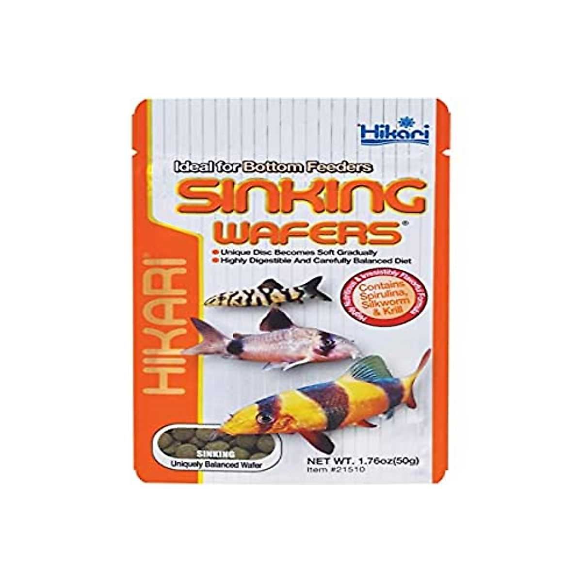 Hikari Sinking Wafers for Pets, 1.76-Ounce