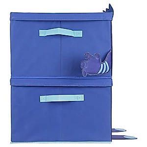 Idea Nuova PJ Mask Catboy Figural 2 Piece Stackable Toy Storage Box Set