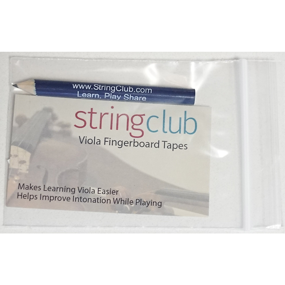 StringClub Full Size Viola Fingerboard Tapes