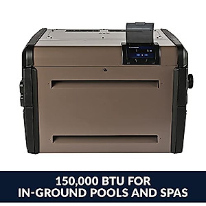 Hayward W3H150FDN Universal H-Series 150,000 BTU Natural Gas Pool and Spa Heater for In-Ground Pools and Spas