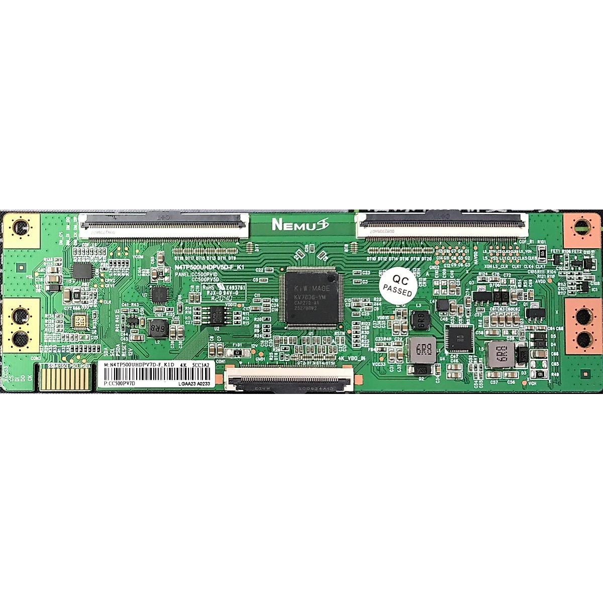 Logic Board N4TP500UHDPV7D-F_K1D 4K （ White bar Code CC500PV7D ）