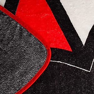 Resident Evil Umbrella Plush Throw Blanket | Super Soft Fleece Blanket, Cozy Sherpa Cover For Sofa And Bed, Home Decor Room Essentials | Zombie Horror Biohazard Video Game Gifts | 45 x 60 Inches