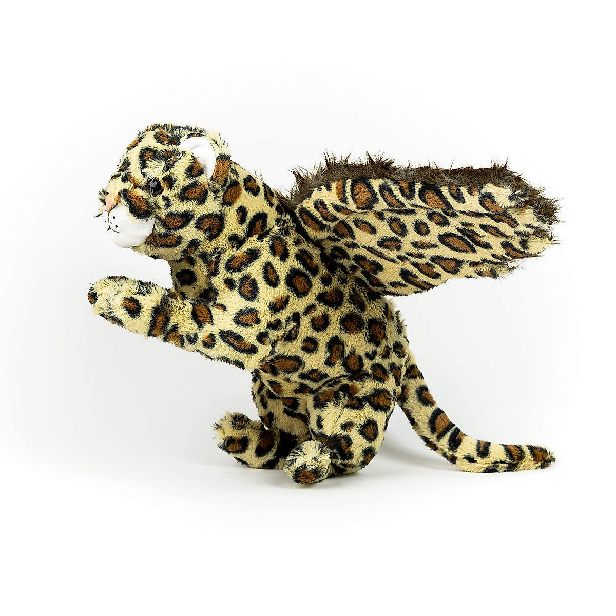 Randimals Leopard Plush Stuffed Toy Eagle Wings 15”, Soft & Huggable, Premium Quality Hybrid Animal Friend Encourages Adventure & Imagination
