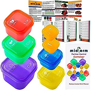 Portion Control Container and Food Plan - 21 Day Portion Control Container Kit for Weight Loss - 21 Day Tally Chart with e-Book (7)