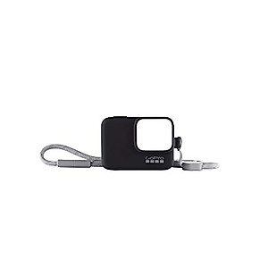 GoPro Sleeve + Lanyard in Blackout (HERO7 Black/HERO7 Silver/HERO7 White/HERO6 Black/HERO5 Black) - Official GoPro Accessory