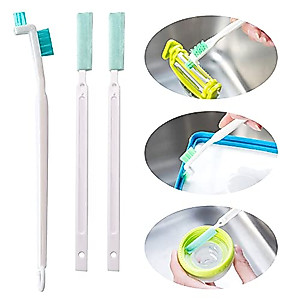 8in1 Household Cleaning Brushes Set, Small Crevice Cleaning Brushes for Bottle, Keyboard, Window Groove, Air Vent, Room and Kitchen Corner, Multipurpose Tiny Detail Cleaning Brush for Gap, Small Space