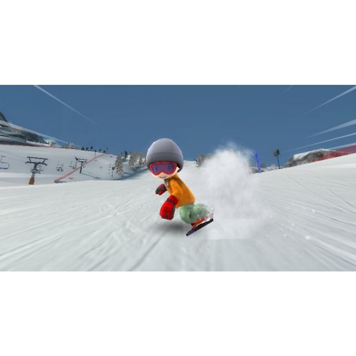 WE SKI & SNOWBOARD WII