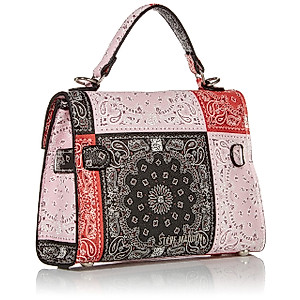 Steve Madden Women's Steve Madden DIGNIFY Top Handle Crossbody, Blue, One Size US