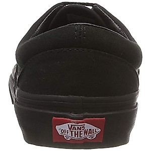 Vans Unisex's ERA Black Black Skate Shoes 10.5 Men US (Black/Black)