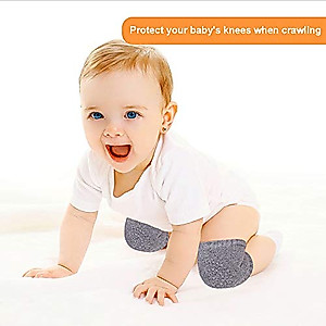 TORASO Baby Head Protector & Baby Knee Pads for Crawling, Infant Safety Helmet & Walking Baby Helmet, for Age 6-36 Months, Blue Football(B)