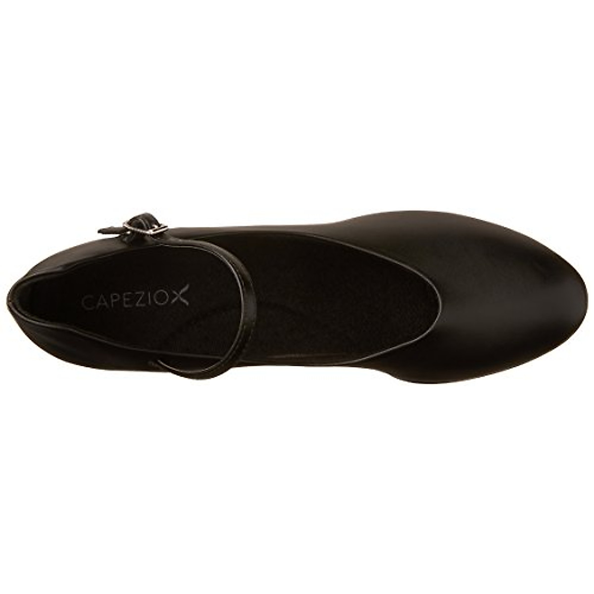 Capezio Women's Jr. Footlight Character Shoe,Black,6.5 M US