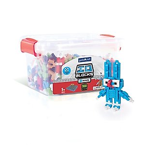 Guidecraft IO Blocks Minis - 900 Piece Set, Miniature Building STEM Educational, Learning Toy for Kids