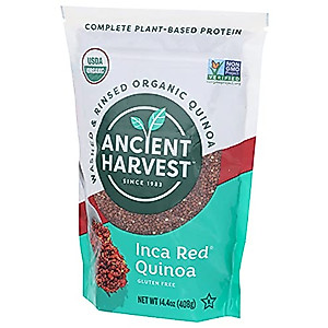 Ancient Harvest, Gluten Free Organic Quinoa, Inca Red, 12 Oz