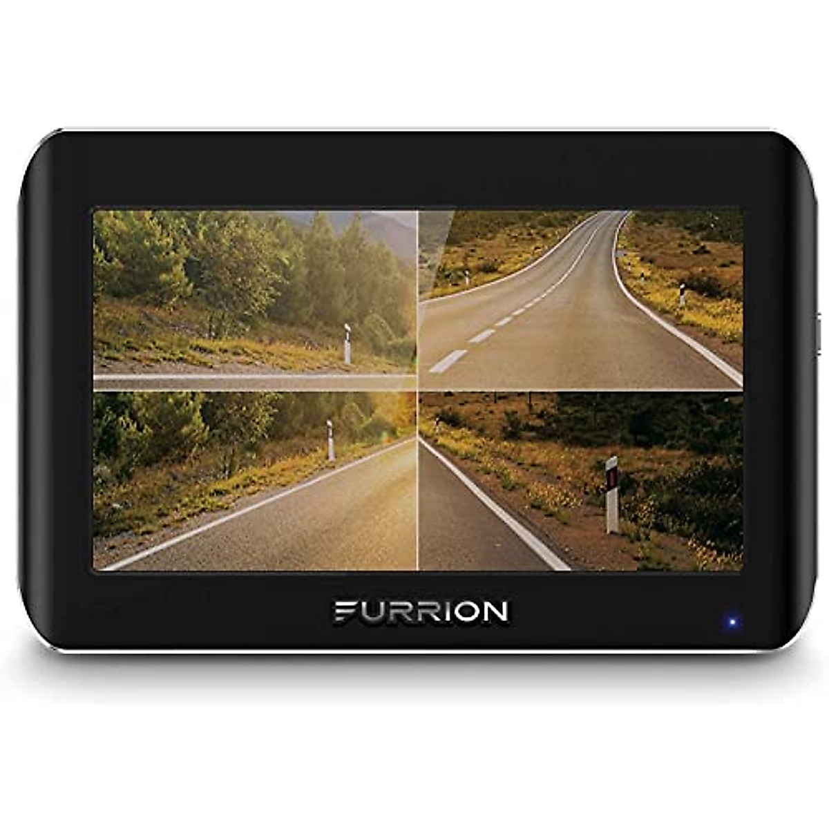 Furrion Vision S Wireless RV Backup Camera System with 7-Inch Monitor, 1 Rear Sharkfin, Infrared Night Vision, Wide-Angle View, Hi-Res, IP65 Waterproof, Motion Detection, Microphone - FOS07TASF