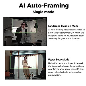 OBSBOT Meet Webcam 1080P Ultra HD AI-Powered Webcam 1080P Video Conference Camera with AI Auto Framing Auto-Focus HDR & 2X Digital Zoom