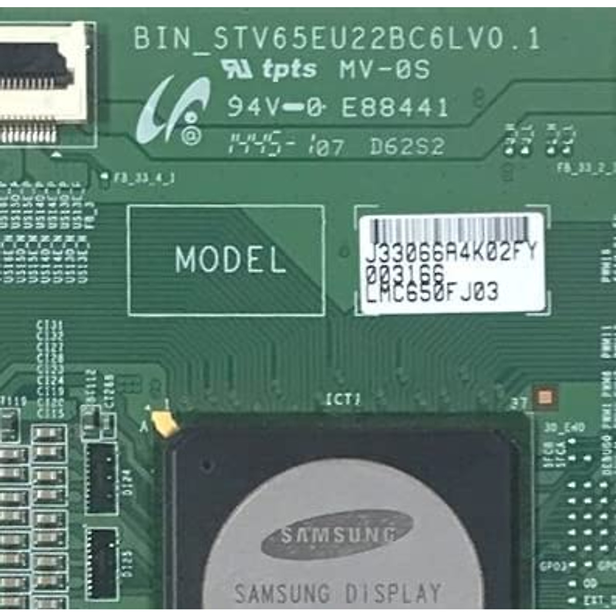 Logic Board BIN-STV65EU22BC6LV0.1