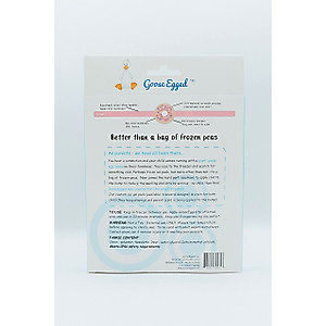 GooseEgged - Hands Free Ice Pack for Kids; Kids Ice Pack, Ice Packs for Kids, Kids Ice Packs for Boo Boos - for Bumps and Temperatures; Baby Shower and Registry Essential (Donut)