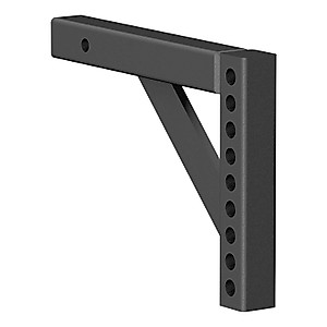 CURT 17121 Replacement Weight Distribution Hitch Shank, 2-Inch Receiver, 6-Inch Drop, 10-1/4-Inch Rise, Black