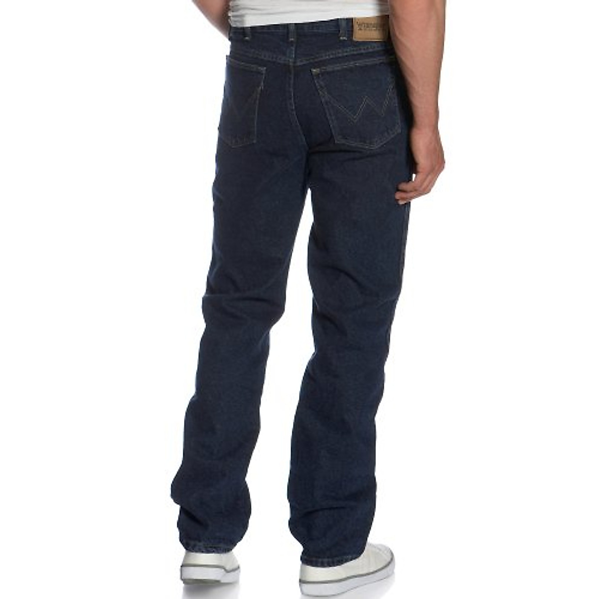 Wrangler Men's Rugged Wear Classic Fit Jean, Retro Stone, 36x32