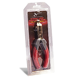Carbon Express String-Loop Nocking Pliers, Red