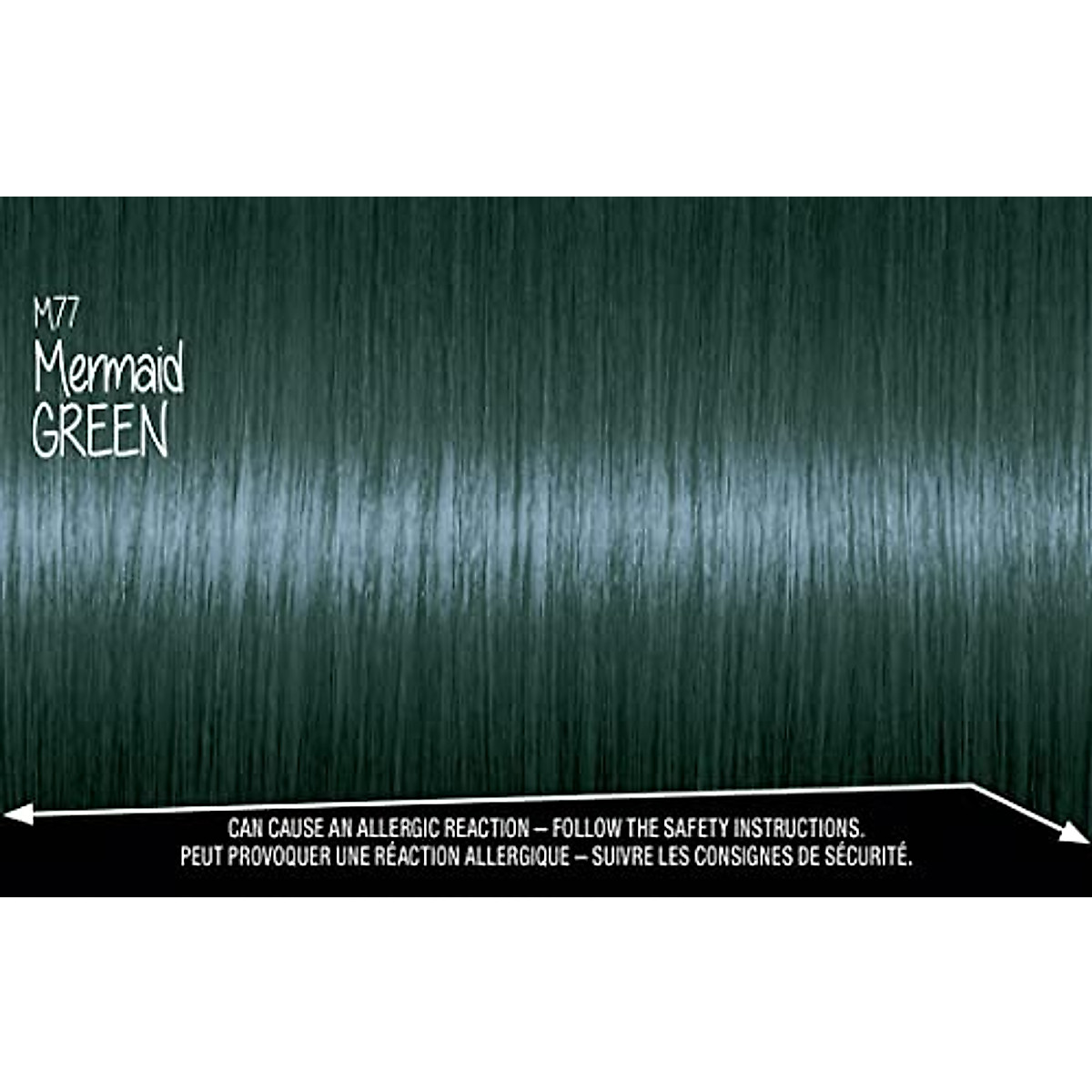 Got2b Metallics Permanent Hair Color, M77 Mermaid Green