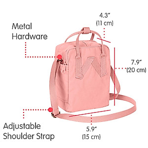 Fjallraven Women's Kanken Sling Bag, Pink, One Size
