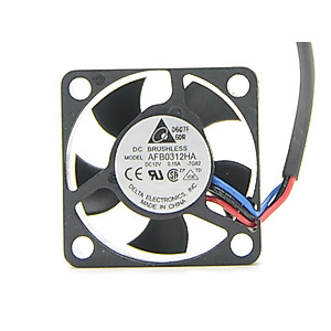 Delta AFB0312HA 3010 30mm 3cm DC 12V 0.15A 3Wire Silent Notebook CPU Cooler Cooling Fan