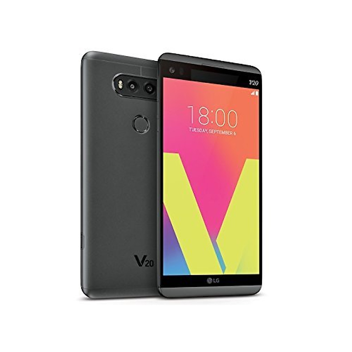 LG V20 H910 64GB Titan - Unlocked GSM (Renewed)