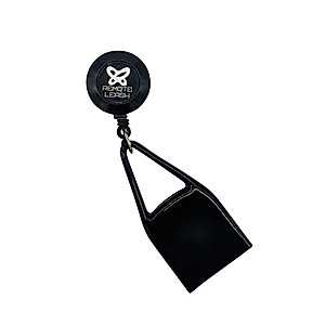 Remote Leash - Retractable Remote Leash, Holder and Mount for Apple TV 4k/4th/5th Generation and Amazon Fire TV Stick remotes | Not for Older Apple TV remotes