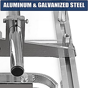 Topdeep Chainsaw Mill Aluminum Planking Milling Bar Size 14 to 36 Inches Wood Lumber Cutting Saw Mill with 9FT Portable Chainsaw Milling Rail Ladder Guide Tool…