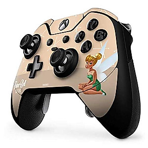 Skinit Decal Gaming Skin Compatible with Xbox One Elite Controller - Officially Licensed Disney Tinker Bell Sharing The Magic Art Design