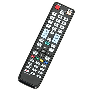 AA59-00443A Replacement Remote Control fit for Samsung TV UN32D6000 UN40D6000 UN46D6000 UN55D6000 UN40D6050 UN46D6050 UN55D6050 UN32D6000SF UN40D6000SF UN46D6000SF UN55D6000SF AA59-00442A AA59-00441