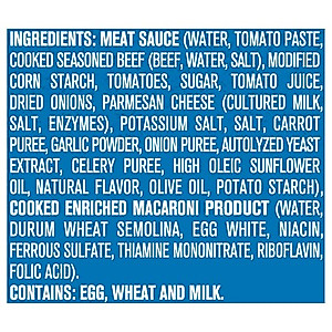 Gerber Spaghetti Rings in Meat Sauce, 6 Ounce (Pack of 6)