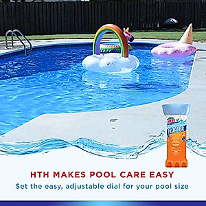 HTH 42036 Floater Swimming Pool Chlorine, 3 lbs