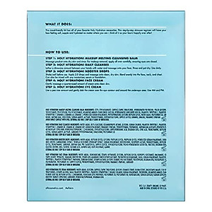 e.l.f.SKIN Hydrated Ever After Skincare Mini Kit, Cleanser, Makeup Remover, Moisturizer & Eye Cream For Hydrating Skin, TSA-friendly Sizes