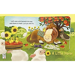 A Little Horse Finger Puppet Board Book for Little Pony & Farm Lovers, Ages 1-4 (Finger Puppet Book)