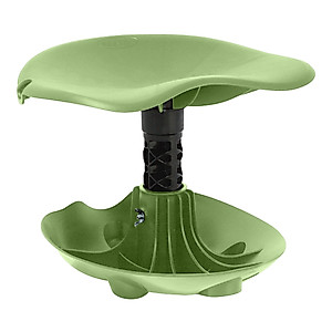 TheXceptional Rocking Garden Stool - Ergonomic ROCKr Gardening Chair with Tilting Base and Contoured Seat | Durable Gardening Seat | Made in USA by Vertex Products | Model EX120