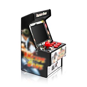 EASEGMER Mini Arcade Game Machines for Kids with 156 Classic Portable Handheld Video Games 16 Bit 2.8 Inches Screen Travel Gaming Electronic Toys Novelty Gift for Boys and Adults - Blue